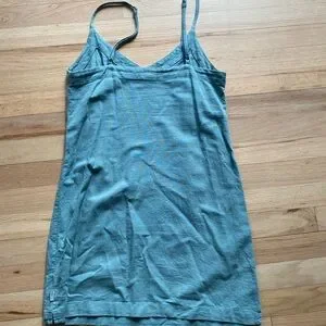 Rhythm. | Dresses | Rhythm Classic Light Blue Dress With Label Detail ...